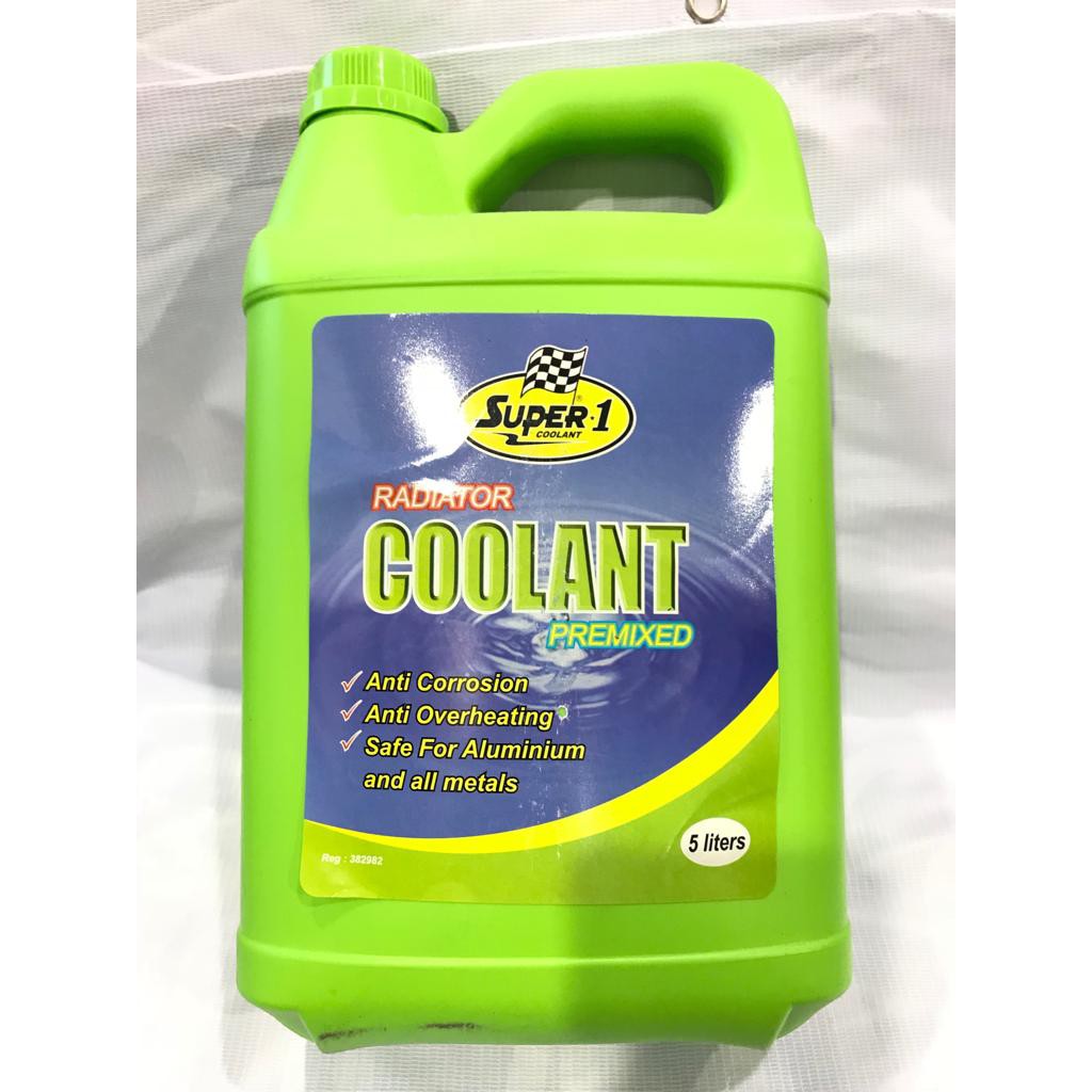 Jual Air radiator coolant 5L merk Super 1 | Shopee Indonesia
