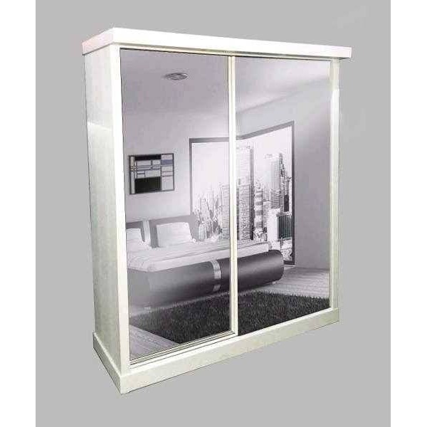 Jual Lemari Pakaian 2 PIntu Sliding JUMBO Full Cermin Blockteak Lapis Taco | Shopee Indonesia