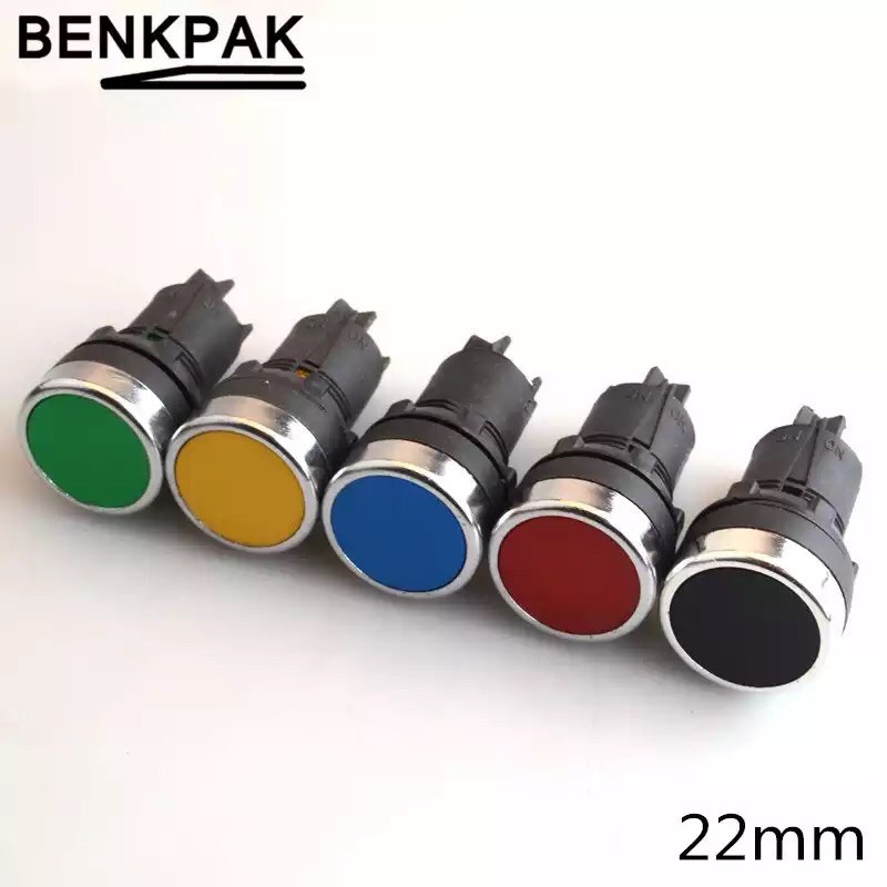 Jual Saklar 22mm NO+NC momentary Push button switch | Shopee Indonesia