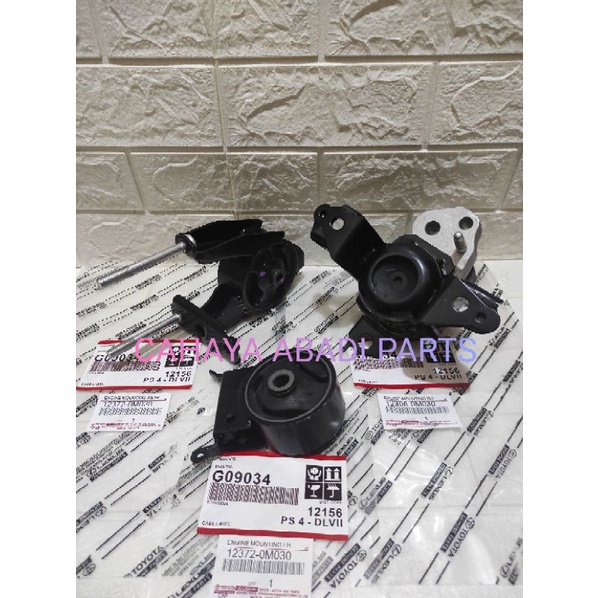 Jual Engine mounting Set Vios Old Dudukan Mesin Set Vios Gen 1 2003 ...