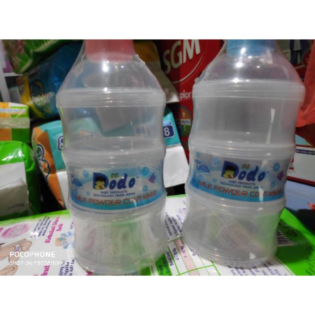 Jual DODO CONTAINER MILK BIG 3 LAYER | Shopee Indonesia