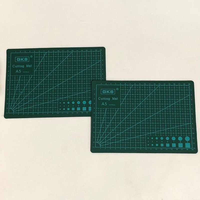 Jual Cutting matt A5 / cutting board/ alas potong rotary cutter A5/Pen ...