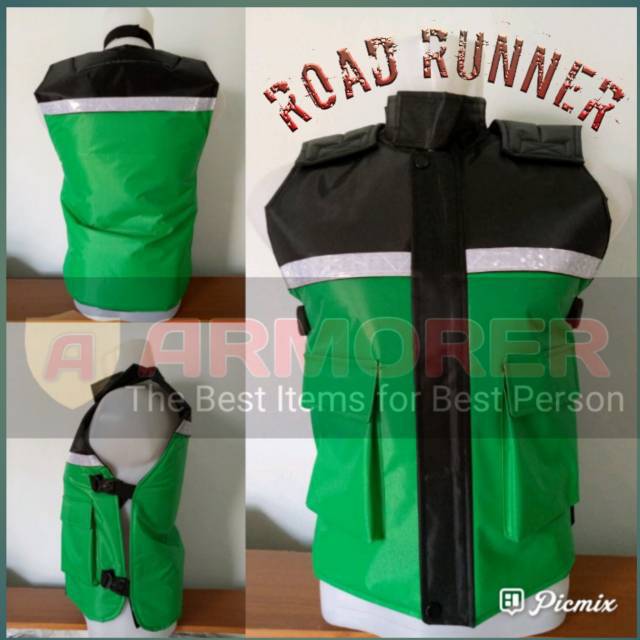 Jual Rompi Motor Rompi Touring Rompi Ojol Road Runner | Shopee Indonesia