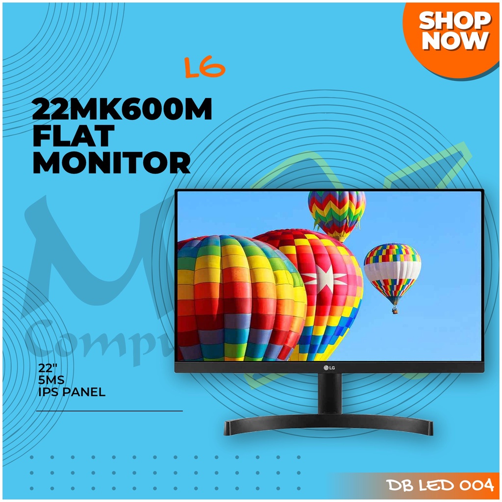 Jual LG 22MK600M 22" 1920 X 1080 75Hz 5ms Radeon FreeSync IPS Display ...