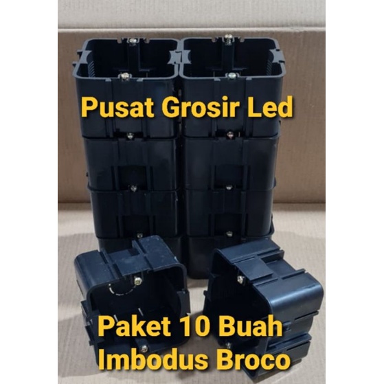 Jual Paket 10 pcs Imbodus Broco / Mangkok Listrik Broco | Shopee Indonesia