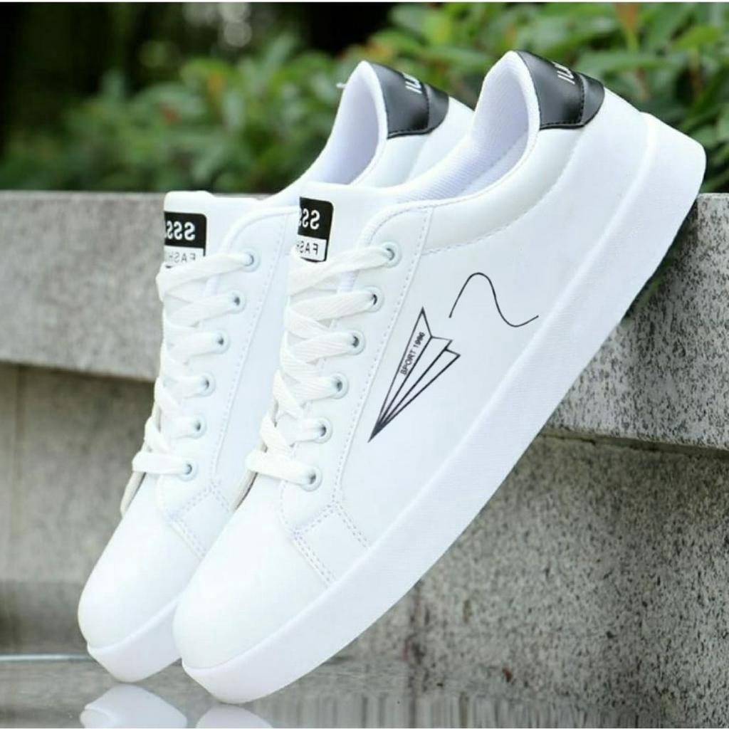 Jual 12..12 BIRTHDAY SALE ! { COD } Sepatu SS-SENJI Plat Pria Sepatu ...