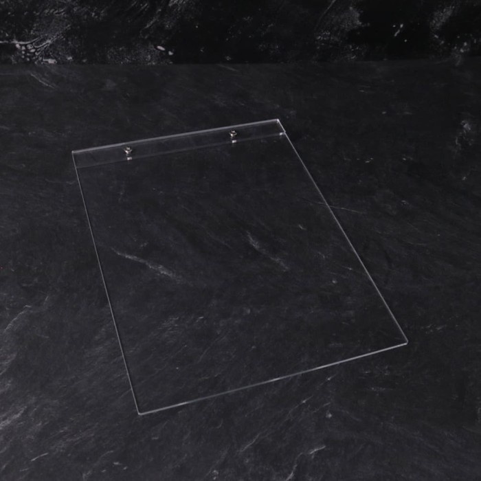 Jual Menu Board Akrilik | Size A4 | Papan Menu | Tatakan Akrilik ...