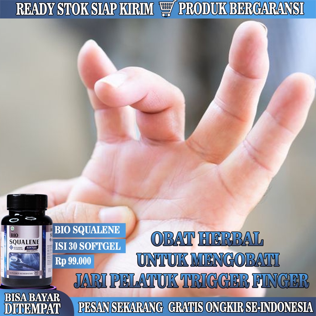 Jual Obat Jari Pelatuk Trigger Finger, Obat Jari Tangan / Kaki Kaku ...