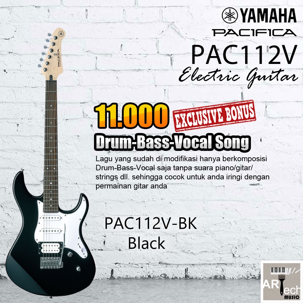 Jual Yamaha PACIFIA PAC112V / PAC 112V / PAC 112 V Gitar Elektrik Original | Shopee Indonesia