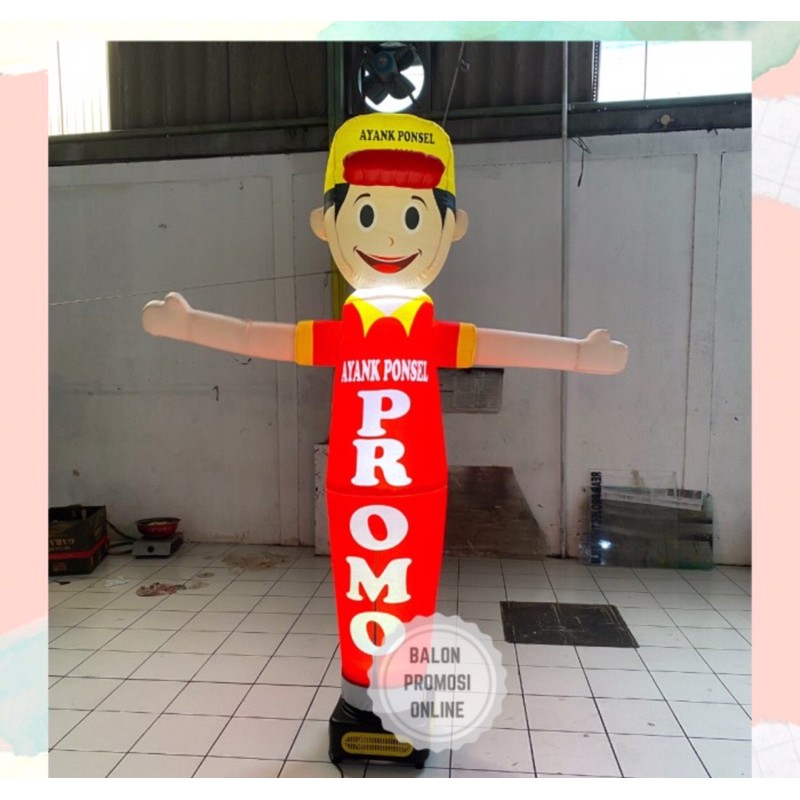 Jual Balon Sky Dancer | Balon Joget 13inch | Balon Panggil | Balon ...