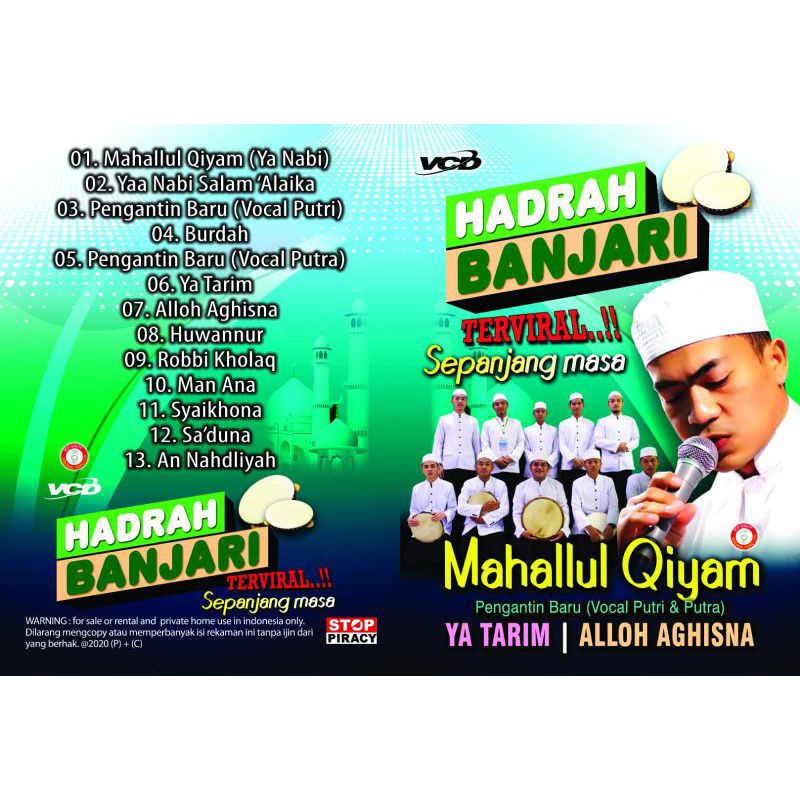 Jual Terbaru Kaset VCD Musik Lagu Sholawat Hadrah Banjari Sepanjang Masa | Shopee Indonesia