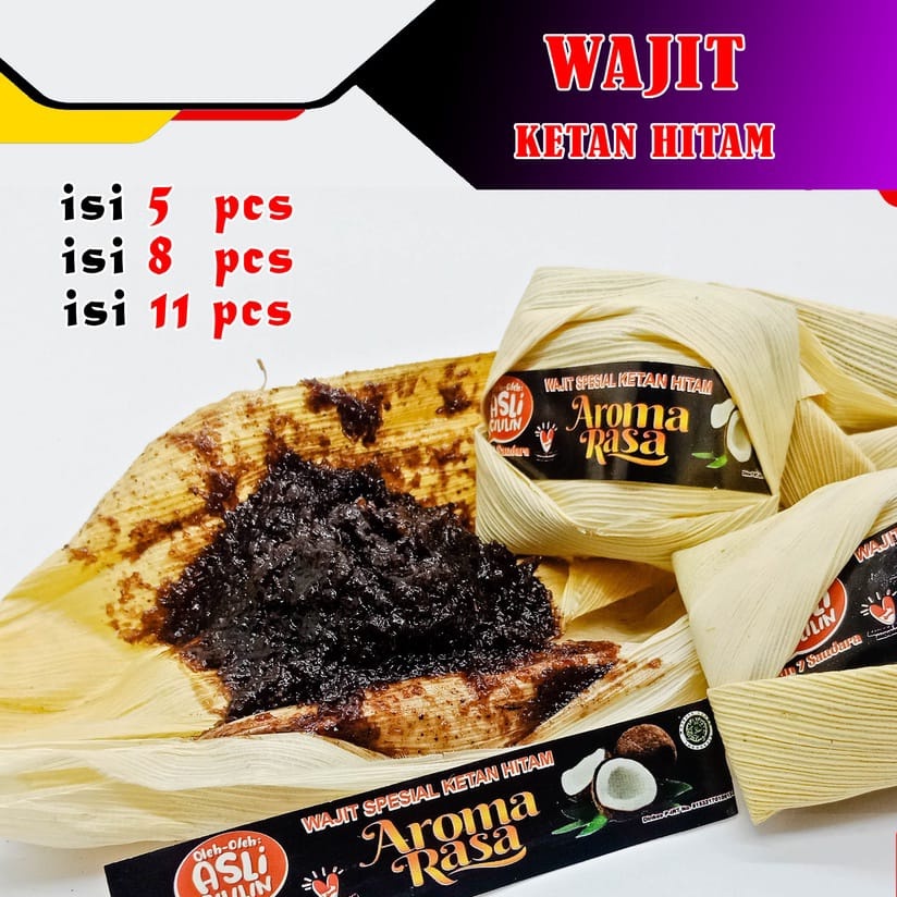 Jual Wajit / Wajik Cililin asli Makanan khas Bandung Jawabarat Dodol ...