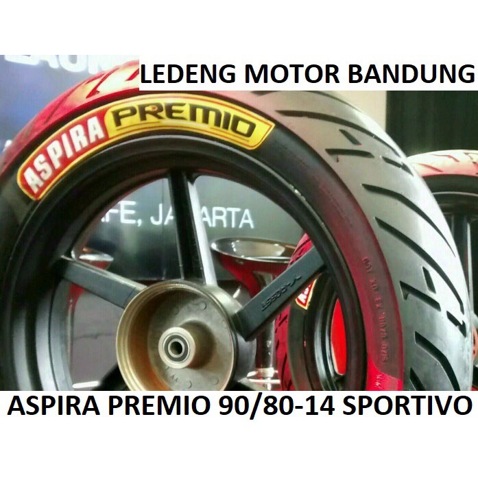 Jual Premio 90/80-14 Sportivo Ban Tubeless Aspira Duo Massimo Motor Matic Honda Yamaha | Shopee ...