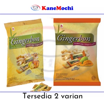 Jual Gingerbon Permen Jahe with [Honey Lemon- Mango-Peanut Butter ]125g ...