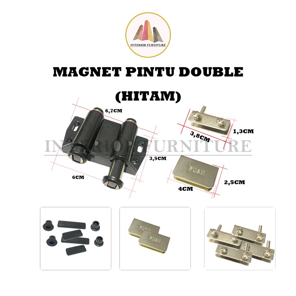 Jual Engsel Single Magnet Pintu Kaca Singel & Double / Magnet Singel ...