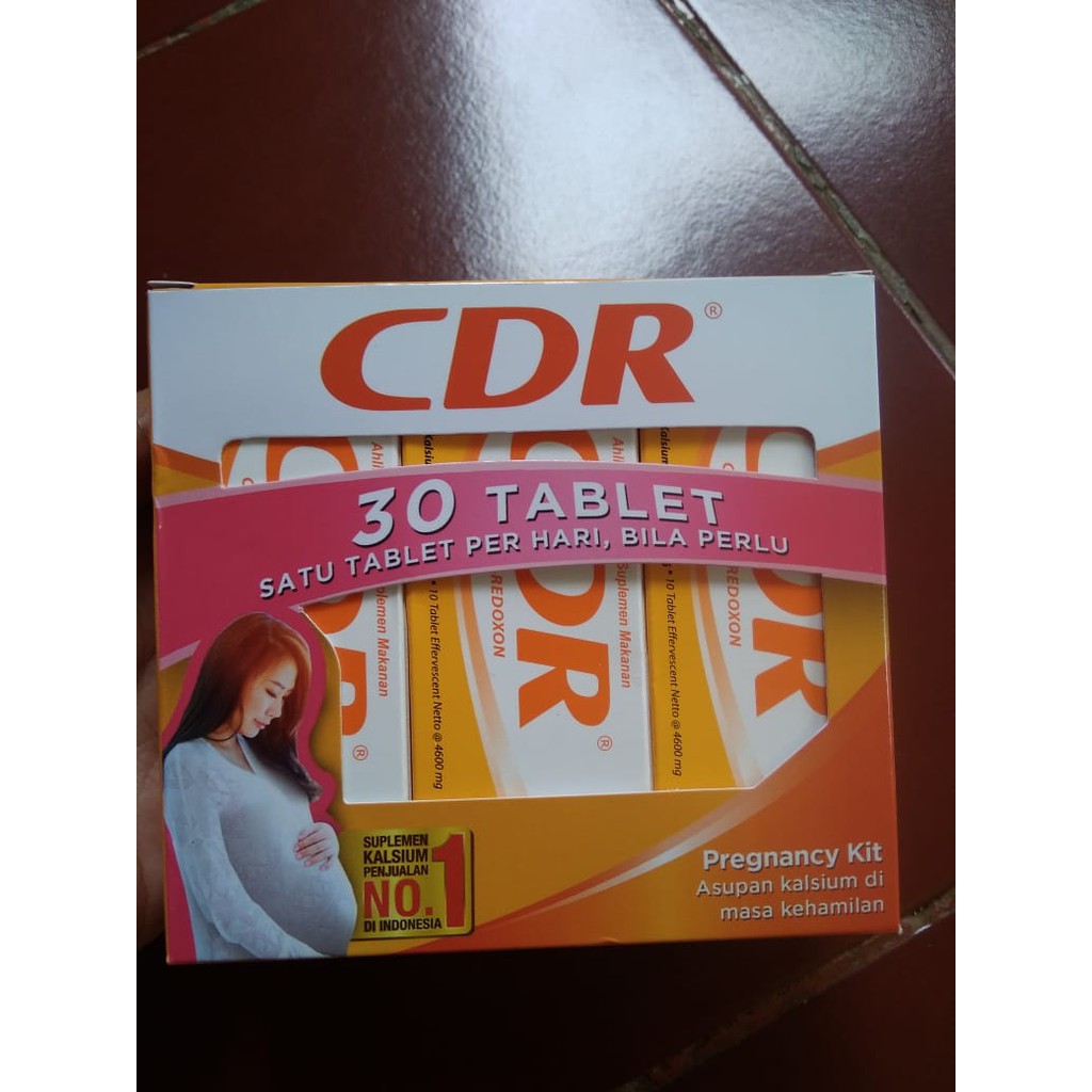 Jual CDR Rasa Jeruk Kemasan Kit (isi 10 tablet x 3 unit) | Shopee Indonesia
