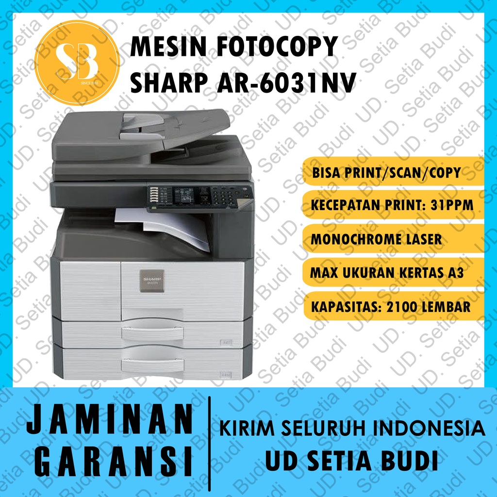 Jual Mesin Fotokopi Sharp AR-6031NV | Shopee Indonesia