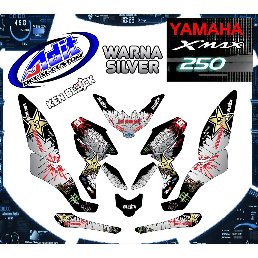 Jual Decal Sticker Xmax 250cc | Shopee Indonesia