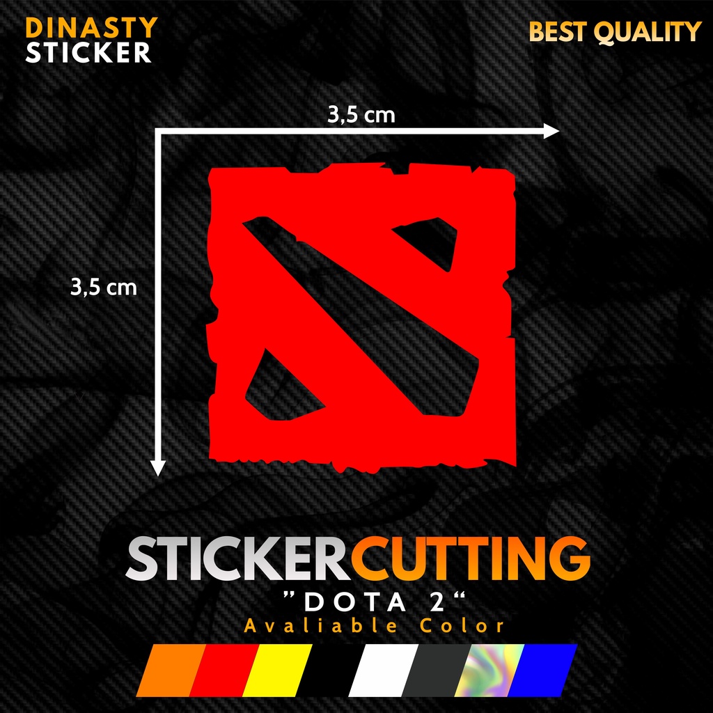 Jual STICKER STIKER CUTTING DOTA 2 LOGO GAMING | Shopee Indonesia