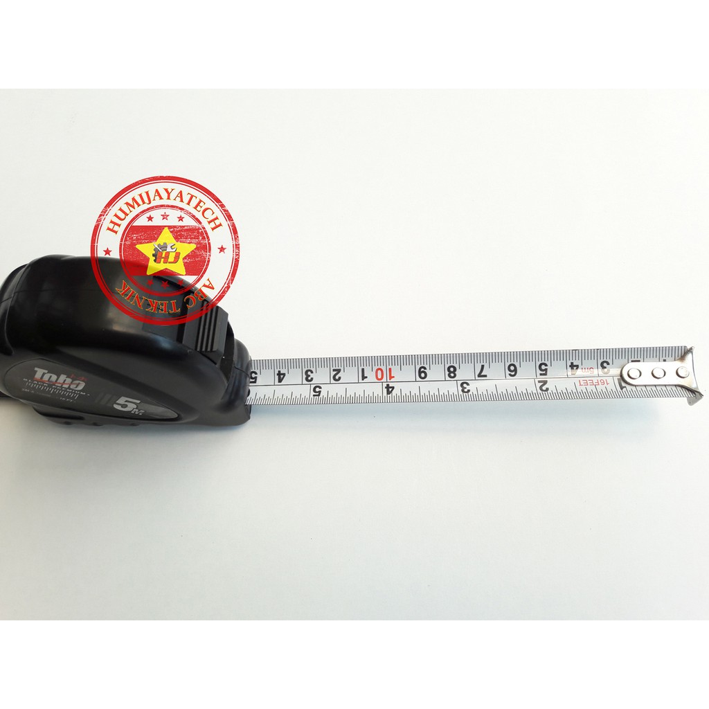 Jual Meteran 5M Toho / Meteran 5 meter / Meteran plat | Shopee Indonesia
