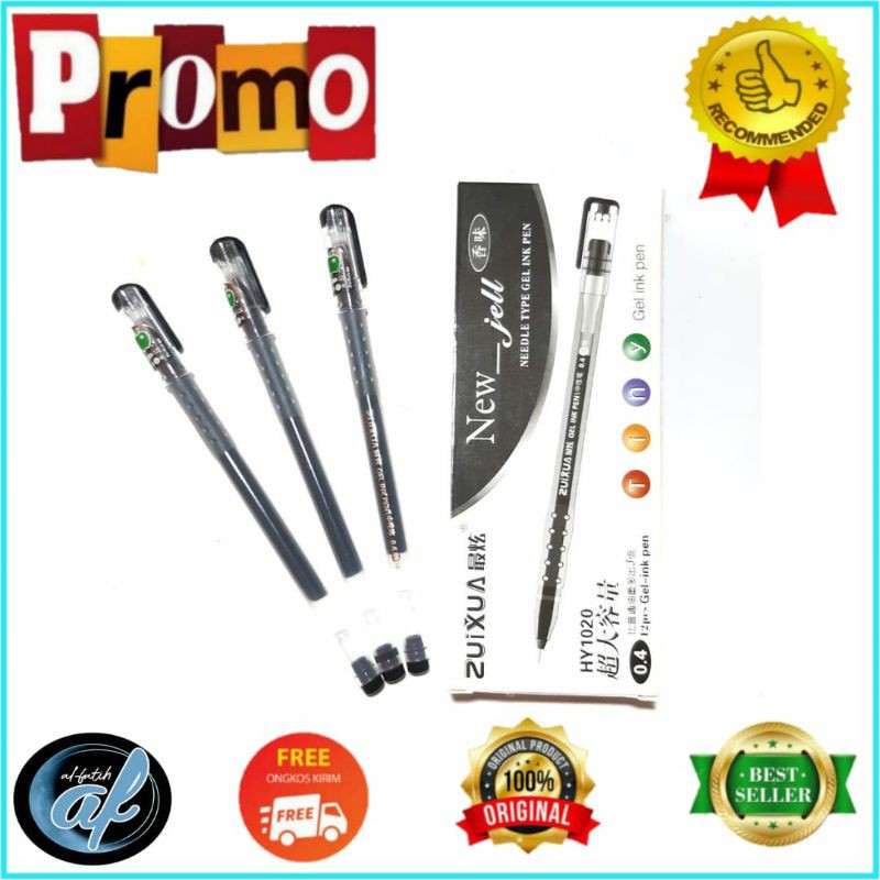 Jual PULPEN / BOLPOIN NEW GEL APPLE ZUIXUA GEL INK PEN VAN-ART 0.4 MM ...