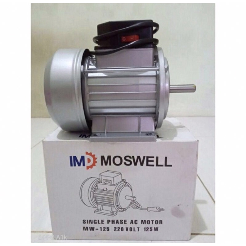 Jual Dinamo parut kelapa dinamo motor Moswell AC 125/200 watt MW 125-2 ...