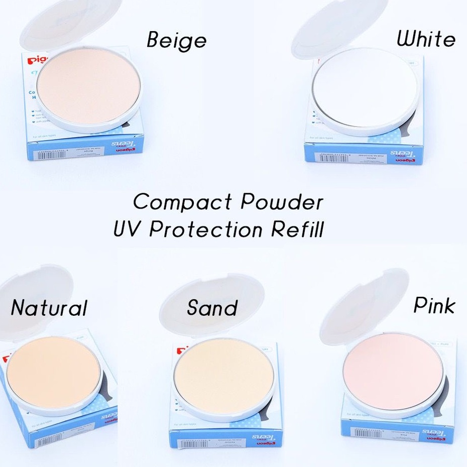 Jual Pigeon Teens Compact Powder UV Protection | Pigeon Teen Two Way ...