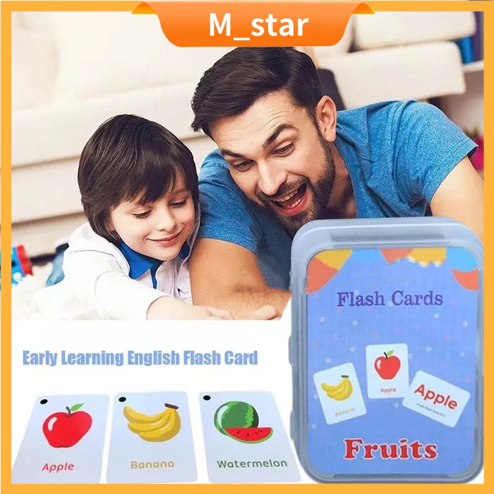 Jual Flash Card Edukasi Anak/Mainan Edukasi Kartu Pintar Balita flash ...