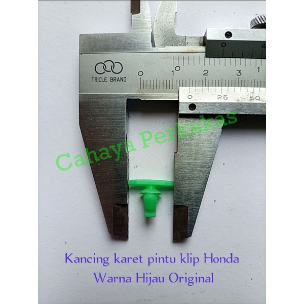 Jual BJ Kancing hijau karet pintu klip clip spoon Original Honda Toyota ...