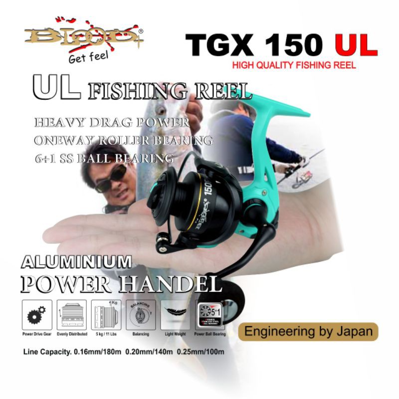 Jual Rell Blood Tgk 150 UL (power handle) | Shopee Indonesia