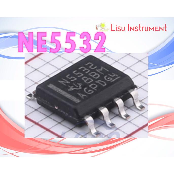 Jual NE5532 5532 NE5532DR Dual Low-Noise Operational Amplifiers SOP-8 lisuin90 Kualitas Baik ...