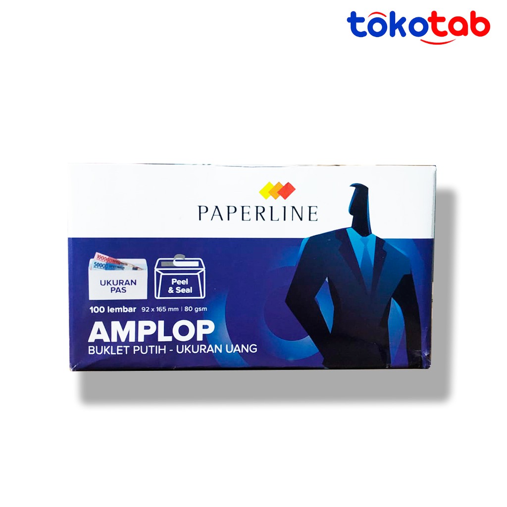 Jual Tokotab - PAPERLINE Amplop Uang Banknote 9.2x16.5cm isi 100pcs ...