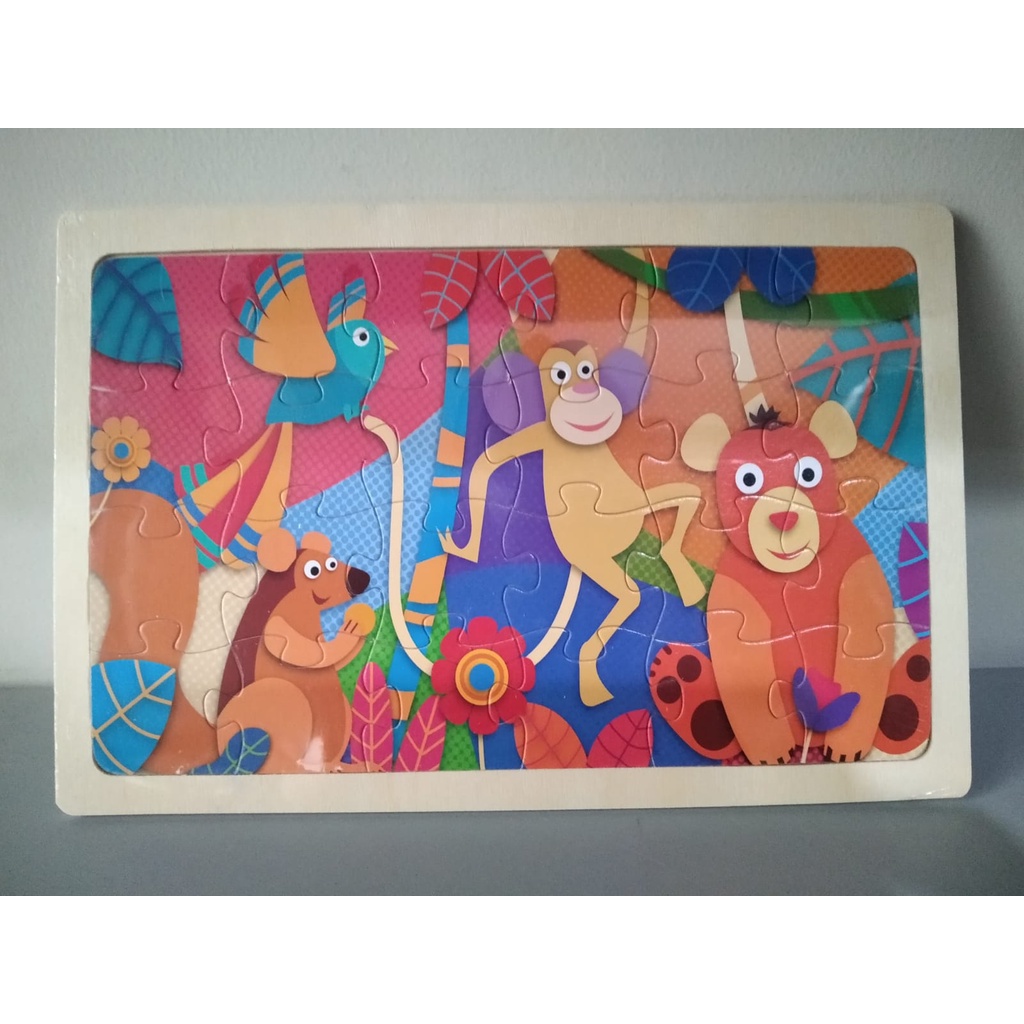 Jual TweedyJkt - Mainan Edukatif / Jigsaw Puzzle / Puzzle Kayu Gambar ...