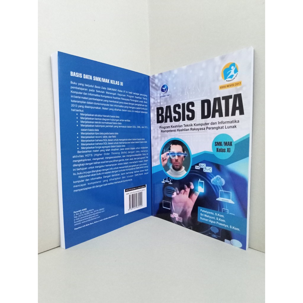 Jual Buku Basis Data SMK XI, Program Keahlian Teknik Komputer dan ...