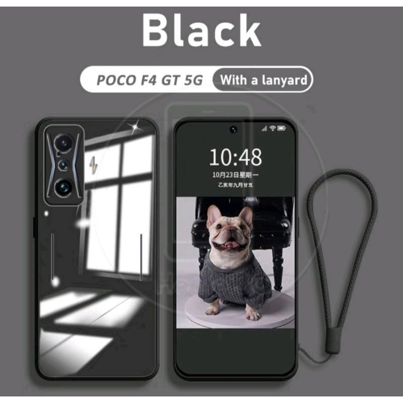 Jual Glass Case Aluminium Poco F4 GT - Black | Shopee Indonesia