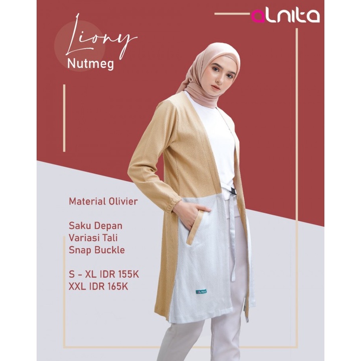 Jual [NEW] OUTER LIONY NIBRAS TERBARU 2022 OUTER NIBRAS OUTER TERBARU ...