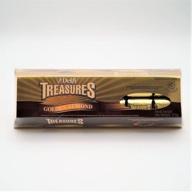 Jual Delfi Treasures Golden Almond - Cookies N Cream 216gr | Shopee ...