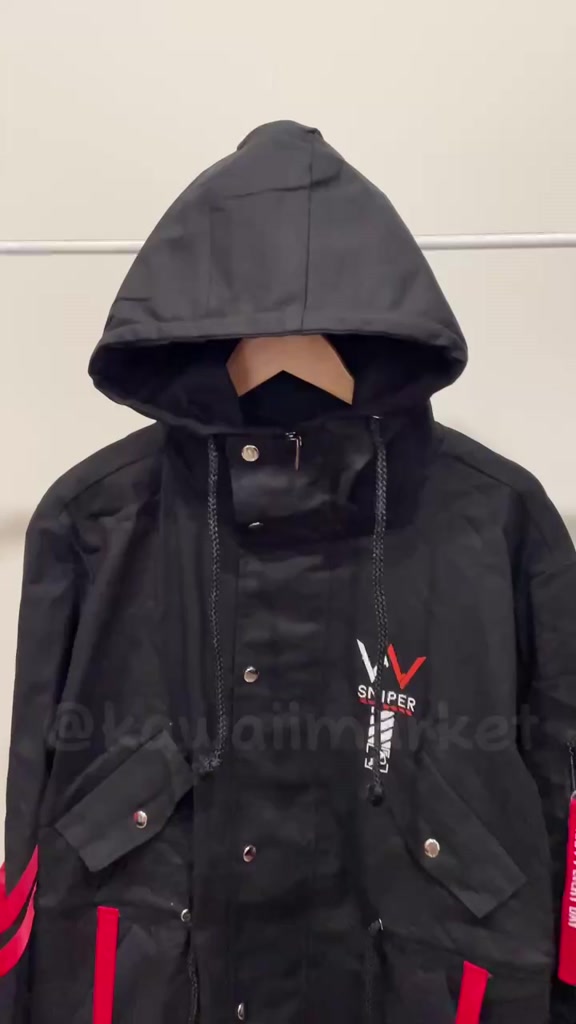 Jual W Sniper Babel Arknight Jaket Parka jacket Anime Cosplay Cosplayer ...