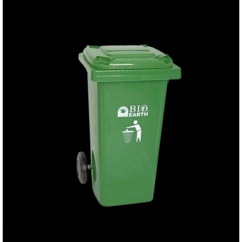 Jual Tempat Sampah 100 Liter Green Leaf 2310 Roda / Kotak Sampah Bio ...