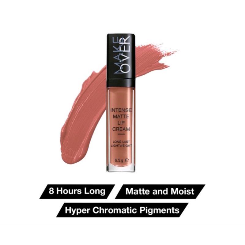 Jual Make Over Intense Matte Lip Cream 6.5g Lipstik Tahan Lama | Shopee ...