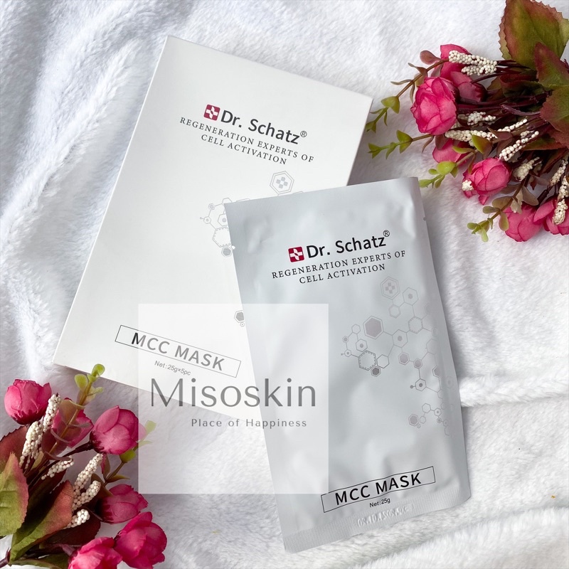 Jual Dr. Schatz MCC Mask - Kulit kemerahan / laser / treatment / meradang (5 sheet) | Shopee ...
