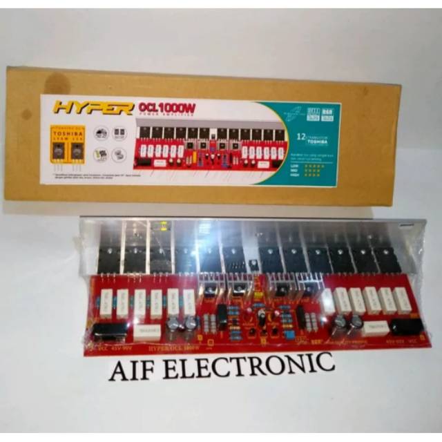 Jual Kit Power Amplifier HYPER OCL 1000W mono | Shopee Indonesia