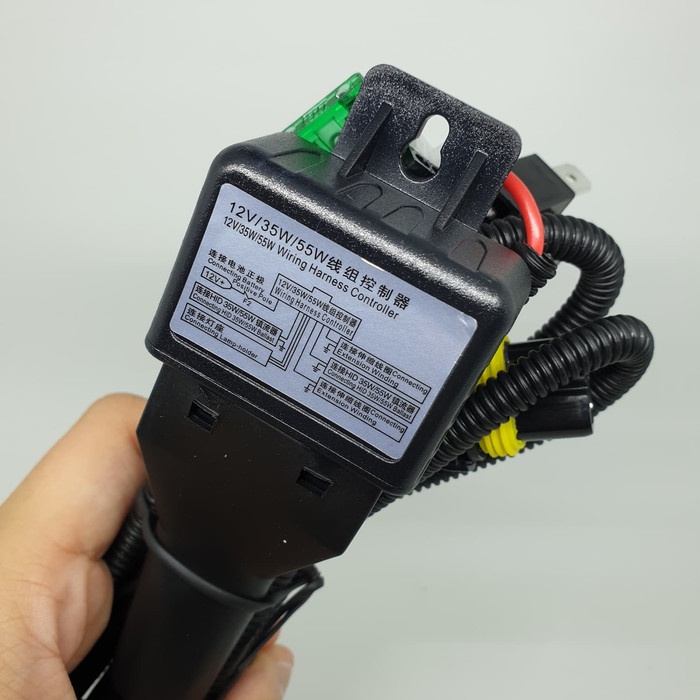 Jual Kabel Relay HID H4 Hi Lo Beam Lampu Mobil Kabel Harness Wiring ...