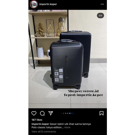 Jual Koper Polo Classis 24 inch (Double Zipper) | Shopee Indonesia