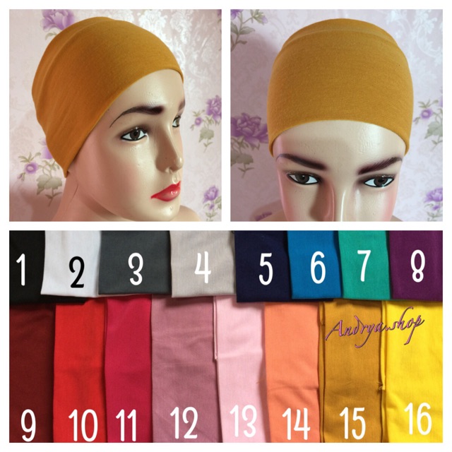 Jual CIPUT BANDANA BANDO KAOS Inner hijab kaos | Shopee Indonesia