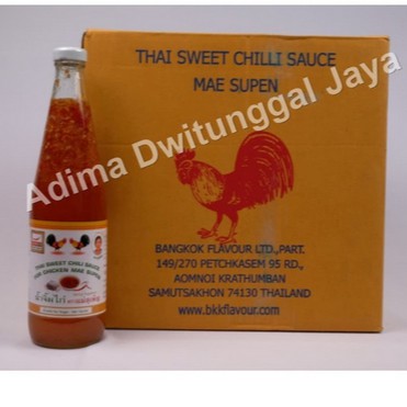 Jual Thai Sweet Chili Sauce Mae Supen 930 gr / Dipping Sauce - Karton ...