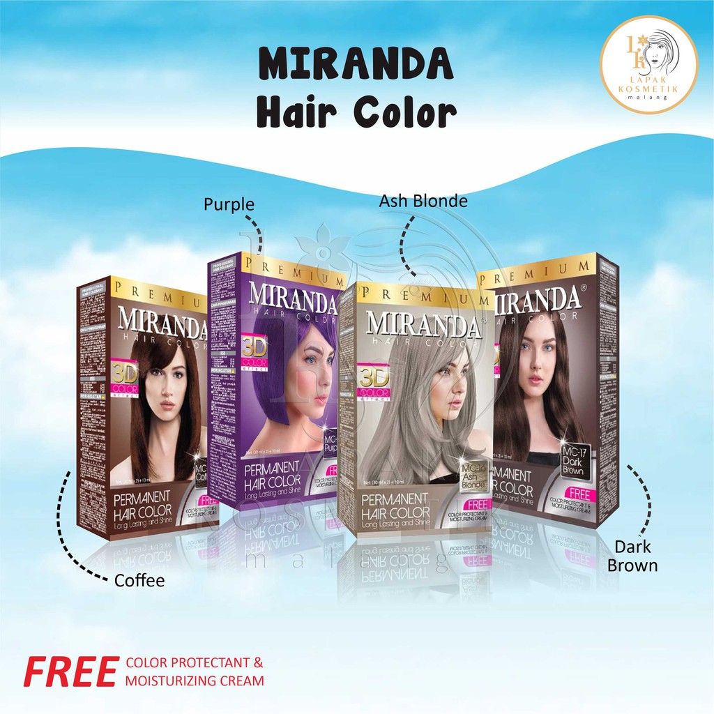 Jual MIRANDA HAIR COLOR | SEMIR RAMBUT MIRANDA | Shopee Indonesia