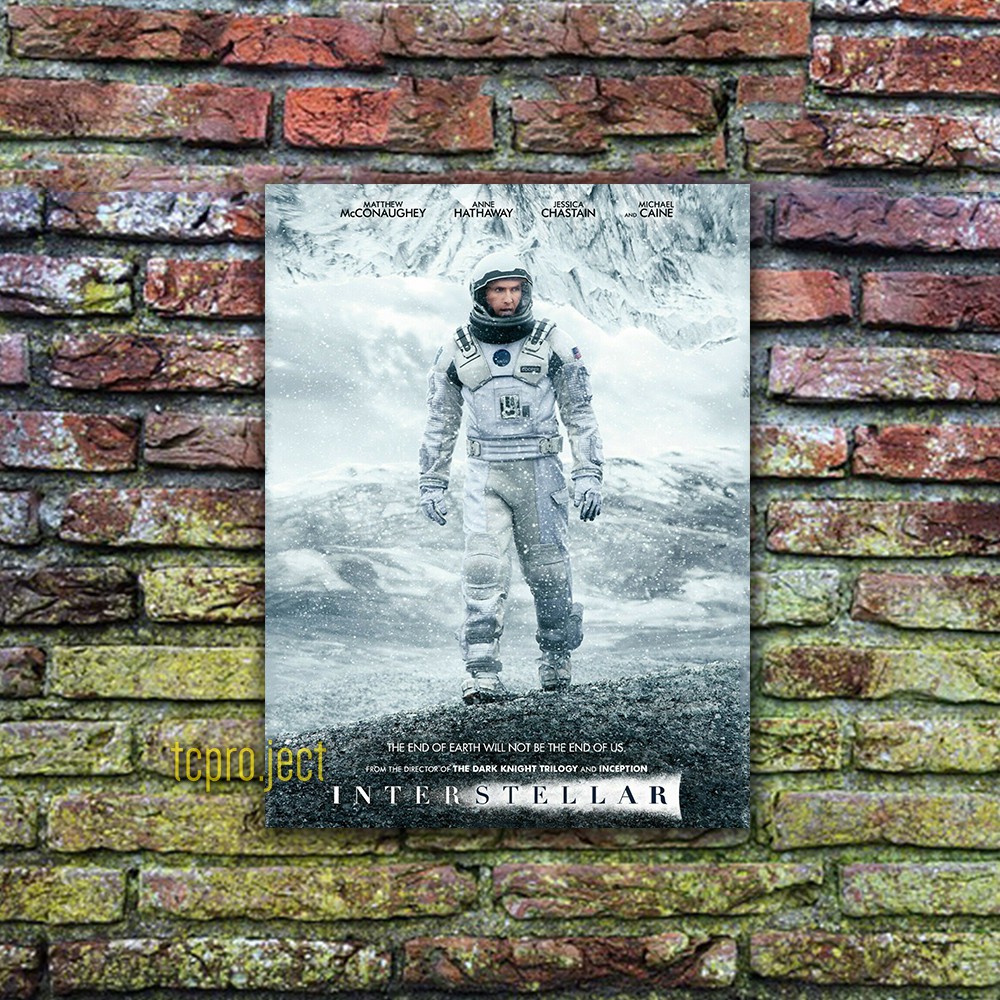 Jual INTERSTELLAR 2014 FILM POSTER 03 - HIASAN DINDING POSTER KAYU ...