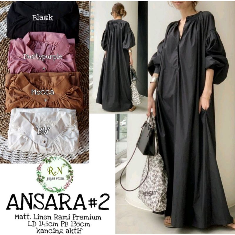 Jual Dress wanita//Maxy//Long Dress//Ansara#2//Super jumbo Big Size ...