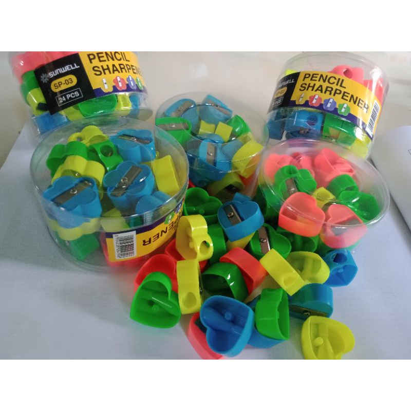 Jual Rautan Pensil isi 24pcs Besar | Shopee Indonesia